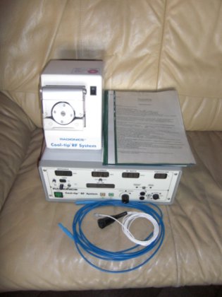 Radionics Cool-tip RF system thermal ablation device in Velbert, Germany