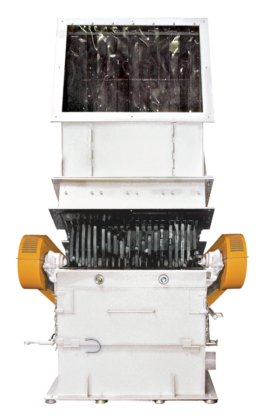 Styrofoam shredder RL in Sinsheim, Baden-Württemberg, Germany
