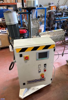 2012 TECNOMATIC coextruder for PE pipes in Novara, Italy
