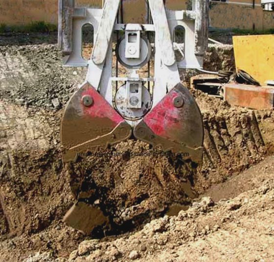 Mechanical Diaphragm Wall Grab. for Crawler Crane for Sale in Shanghai ...