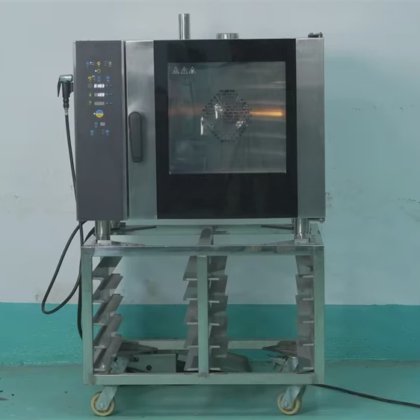 kitchen machine for bakery equipment 6 layer computer button combi-oven ...