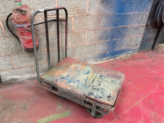 Steel Frame Low Level Flatbed Trolley in Birmingham, England, United ...