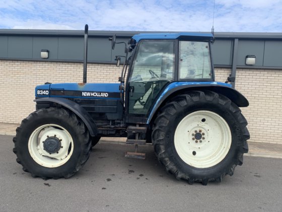 Ford 8340 SLE in Penrith, England, United Kingdom