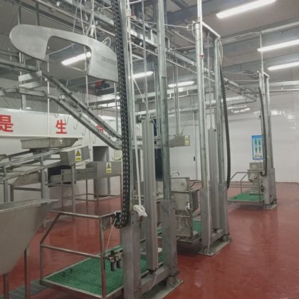 Cattle hide puller for cattle slaughterhouse cow skin pulling machine ...