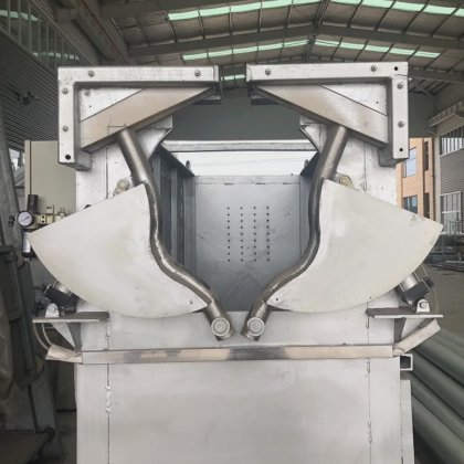 Cattle Slaughter House Equipment Pneumatic Killing Box With Head Fix ...