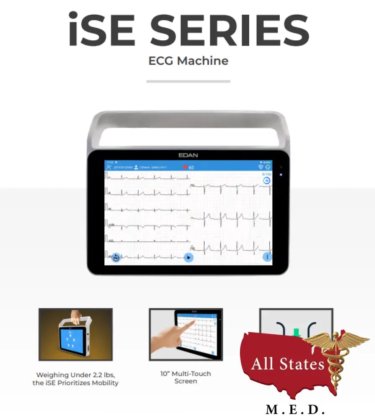 Edan iSE Series ECG Machine - No stand in Miami, FL, USA