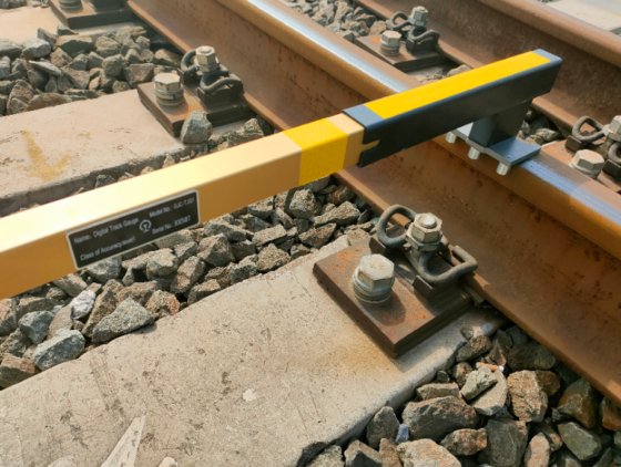 1435mm Standard Digital Track Gauge Ruler for Railway Measurement in ...