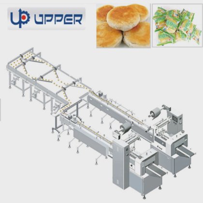 Upper Cake Donut Packing Line/Automatic Commercial Donut Packaging Line ...