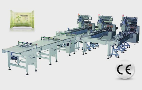 Automatic Packing Line for Bread Packing in Guangdong, China