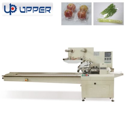 Upper Flowpack 450 Automatic Flow Wrapper Protein Bar Wrapping Auto Horizontal Flow Patties ...