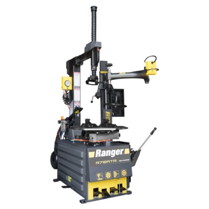 Ranger R76ATR Tilt-Back Tire Changer with Assist Tower - Yellow/Gray in ...