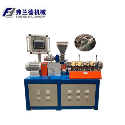 Small Lab Double-screw Screw Design Twin Screw Extruder in Suzhou, China