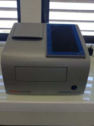 Spectrophotometer Multiskan SkyHigh, Thermo in La Frette, France