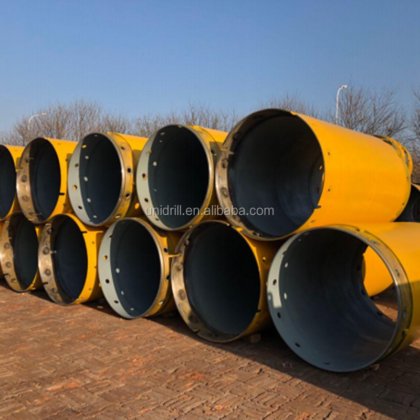 2023 New Double Wall Segmental Casing Borehole Casing Temporary for ...