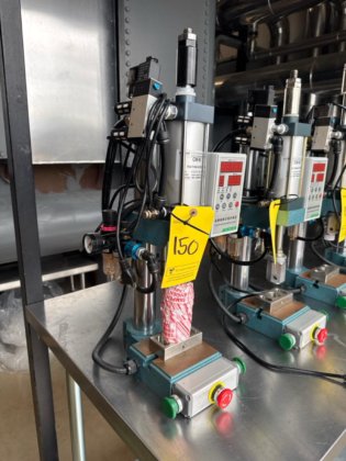 Co-Win pneumatic vape capper/press in Hamilton, Ontario, Canada