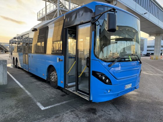 VOLVO B6, B7, B9, B10, B12 bus in Tallinn, Estonia