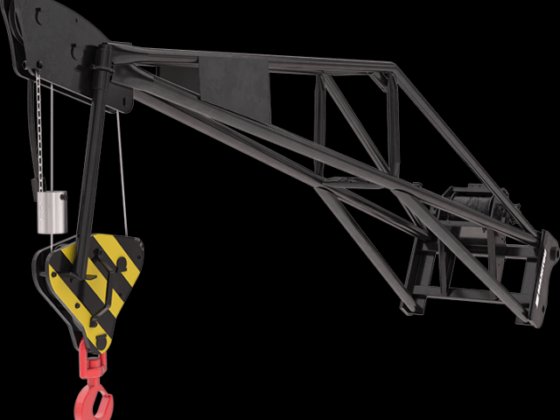 Manitou Extension Jib With Winch in Manchester, CT, USA