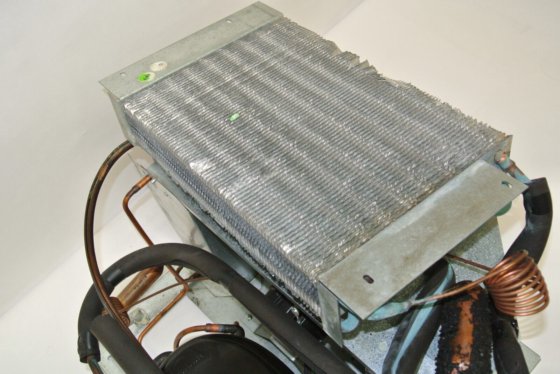 AMS 1/2 HP Vending Machine Chiller Refrigeration Assy, Fan, Dual Row ...