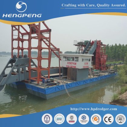 Proven Technology China Chain Bucket Gold Mining Dredger for Gold ...