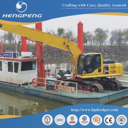 Heavy Load Excavator Modular Floating Platform Barge for Transporting ...
