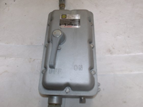 XP – Square D – Explosion Proof Disconnect – 100 Amp – Three Phase in ...