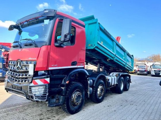 2014 Mercedes-Benz Arocs 4145 Meiler 8x4 Bordmatic in Sulzemoos, Germany