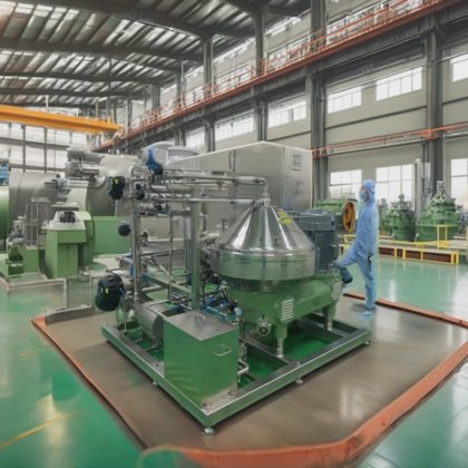 Automatic Second Hand Disc Stack Centrifuge Separator For Tea Beverage ...