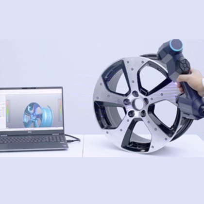 Ergonomic Lightweight Handheld Laser 3D Scanner - Battery-Powered for ...