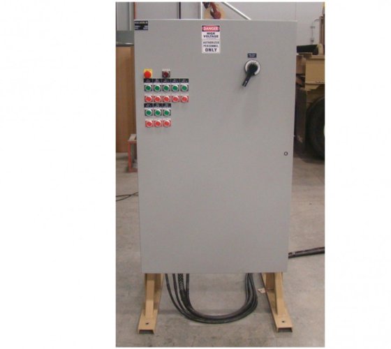 Screen Plant Custom Control Cabinet in Spokane, WA, USA