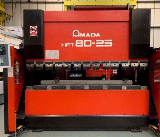 2001 Amada HFT 8025 4-axis Press Brake in Kidderminster, United Kingdom