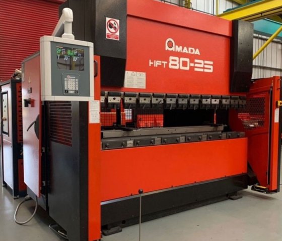 2001 Amada HFT 8025 4-axis Press Brake in Kidderminster, United Kingdom