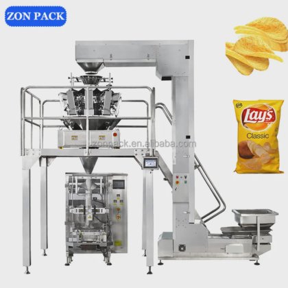 Multi-function Lays Potato Chips Plantain Chips Packaging Machine with ...