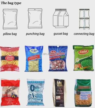 Multi-function Lays Potato Chips Plantain Chips Packaging Machine with ...