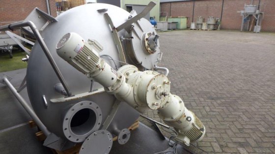 Hosokawa Nauta DBXU-1000 RVW - Conical dryer in Barneveld, Netherlands