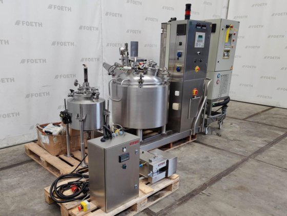 2000 3C France SKID Fondoir Mobile 150 Liters Girard - Stirring vessel ...