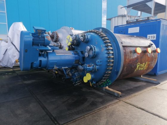 Gebraucht Technoglass / Tycon Italien 7260 ltr - Emaillierter Reaktor ...