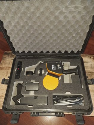 GeoSLAM ZEB HORIZON with ZEB VISION Camera in Paris, Île-de-France, France