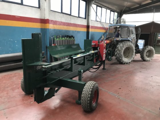 Nuova 2019 MODELLO SPACCALEGNA IDRAULICO ORIZZONTALE CORSA 3000 DA 50 ...