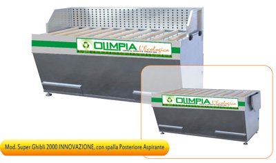 Benches for dust suction in Lombardy, Italy
