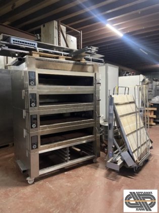 2020 WIESHEU modular bakery baking combination 4-stage Ebo 128 M ...