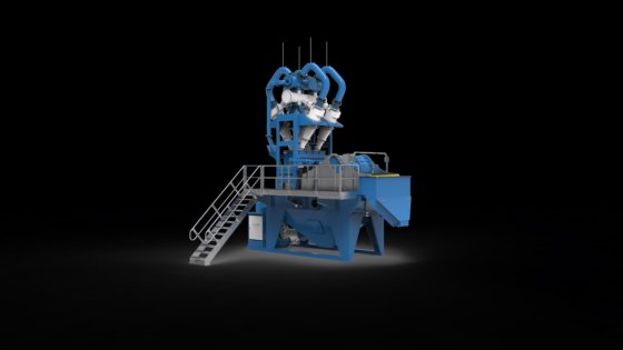 CDE EvoWash Sand Classification & Dewatering System in Lakeland, FL, USA
