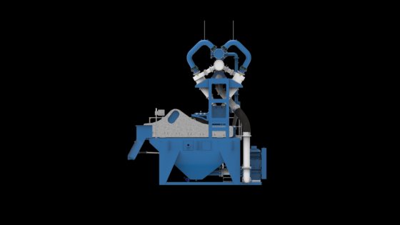 CDE EvoWash Sand Classification & Dewatering System in Lakeland, FL, USA
