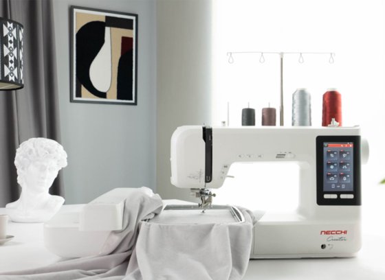 Necchi Creator C2000 with DRAWings PRO XII Software in Ariccia, Italy