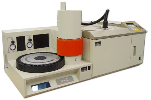 PerkinElmer Autosystem GC with PerkinElmer 40 Headspace Autosampler in ...