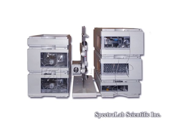 HP Agilent 1100 Preparative HPLC System with Agilent G1315A/B DAD in ...