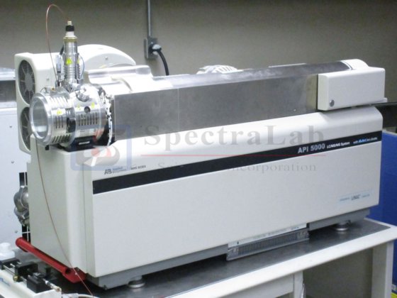 AB Sciex API 5000 LC/MS/MS with QJet Ion Guide, Accelerated by LINAC ...