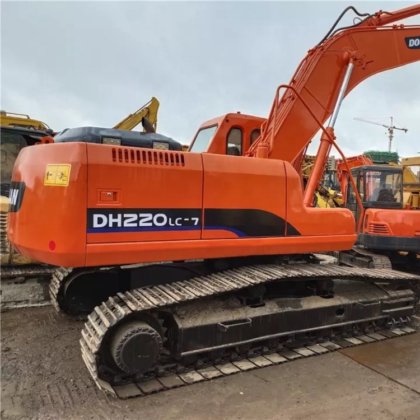 2016 Secondhand Machine original DH220 doosan excavator , doosan ...