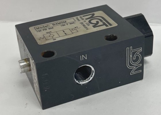 NGT CONTROL CHECK VALVE MODEL B4M0M 120PSI in Coffeyville, KS, USA