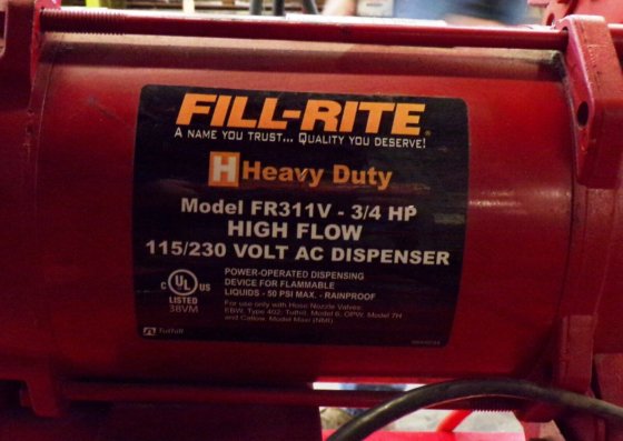 FILL-RITE HIGH FLOW FUEL TRANSFER PUMP WITH METER, FR311V, FILL-RITE ...