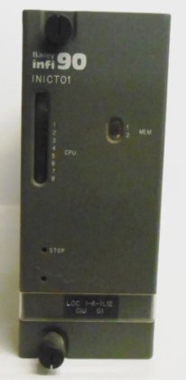 BAILEY CONTROLS, INFI-NET TO COMPUTER TRANSFER MODULE, INICT01, INFI 90 ...